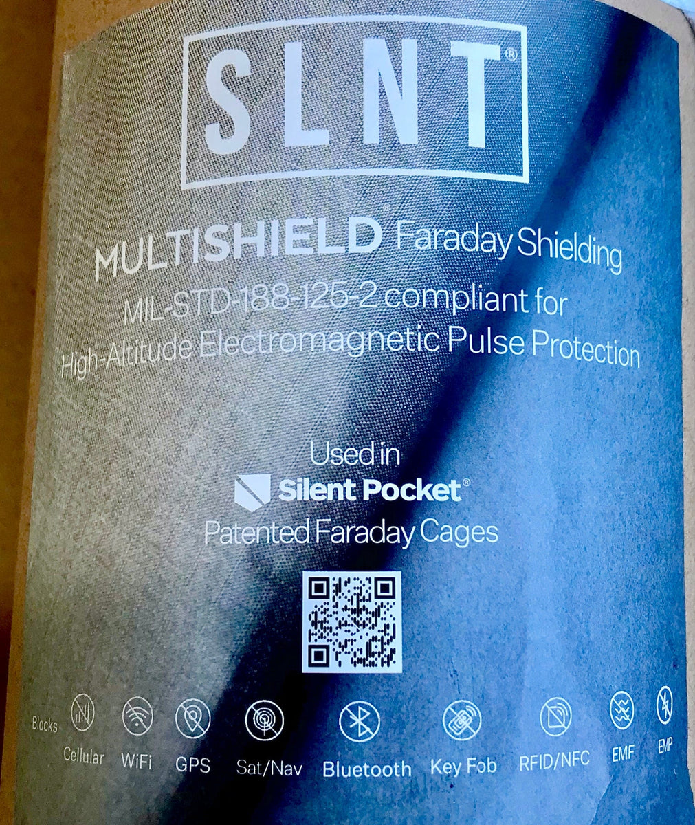 SLNT Silent Faraday MULTISHIELD FABRIC - 10 METERS Squared – Aus Security Products