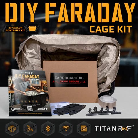 Mission Darkness™ TitanRF DIY Faraday Cage 102L Kit – Aus Security Products