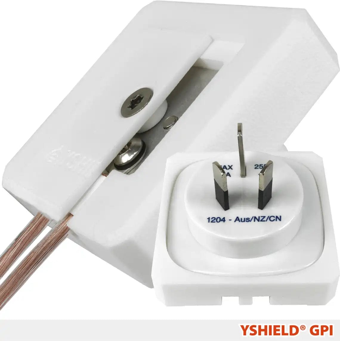YSHIELD GPI Grounding Plug — for Textile Products – Aus Security Products